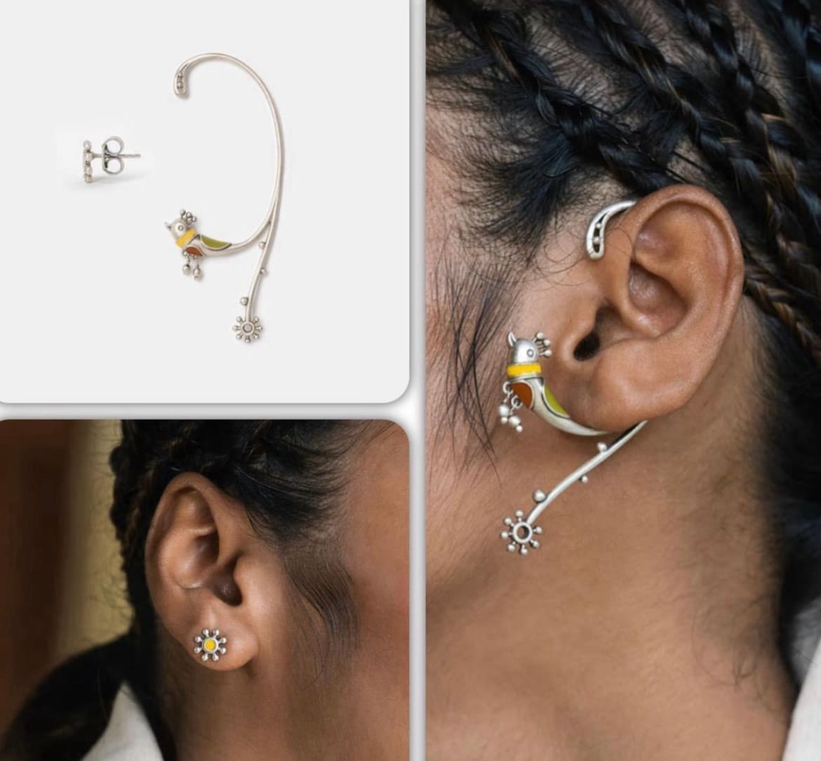 Brass Replica Statement Ear Cuff - Givame