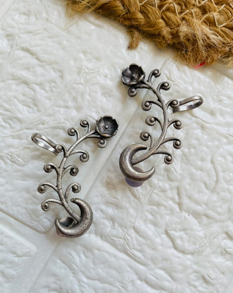 Brass Silver Replica Ear Cuff - Givame